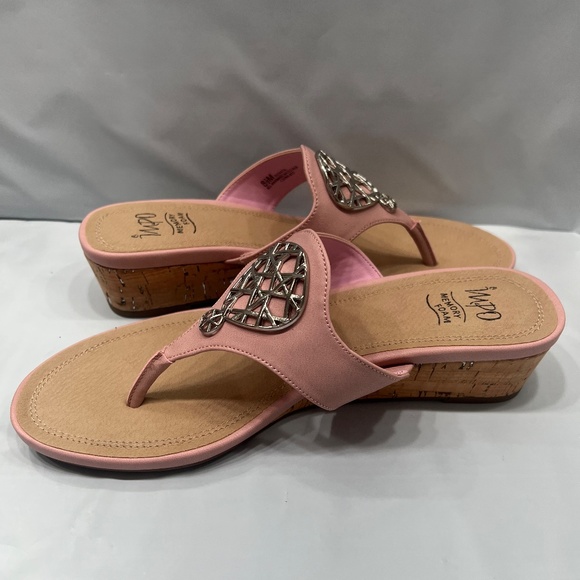 Impo | Shoes | New Impo Renata Thong Sandal With Memory Foam Wedge Shoe ...